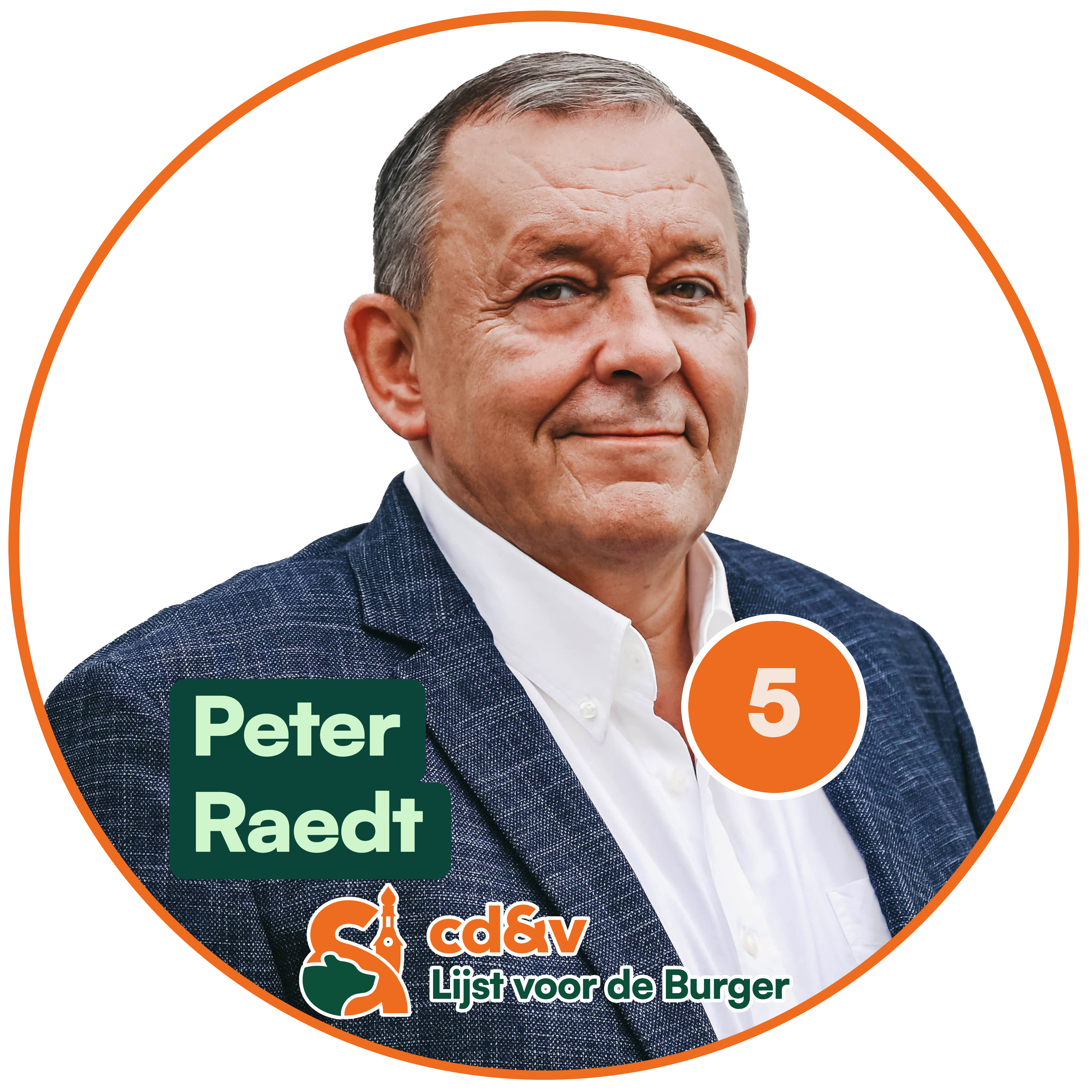 RAEDT Peter | CD&V - Lijst voor de Burger
